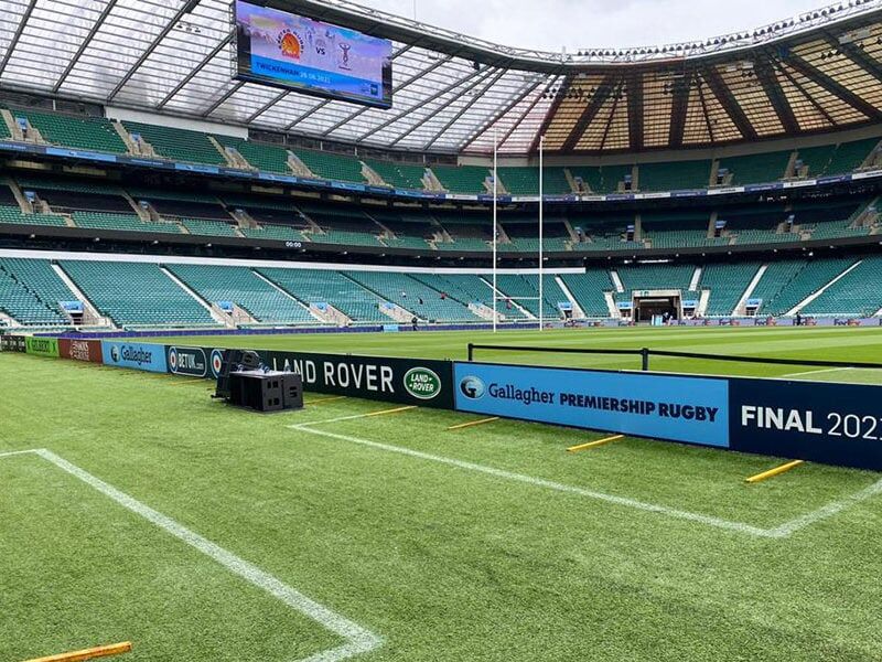 Quality Perimeter Boards for Pitch Side Advertising • Amayse
